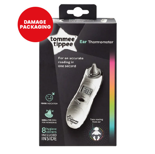 Tommee Tippee Closer to Nature Digital Ear Thermometer Damage Packagin ...